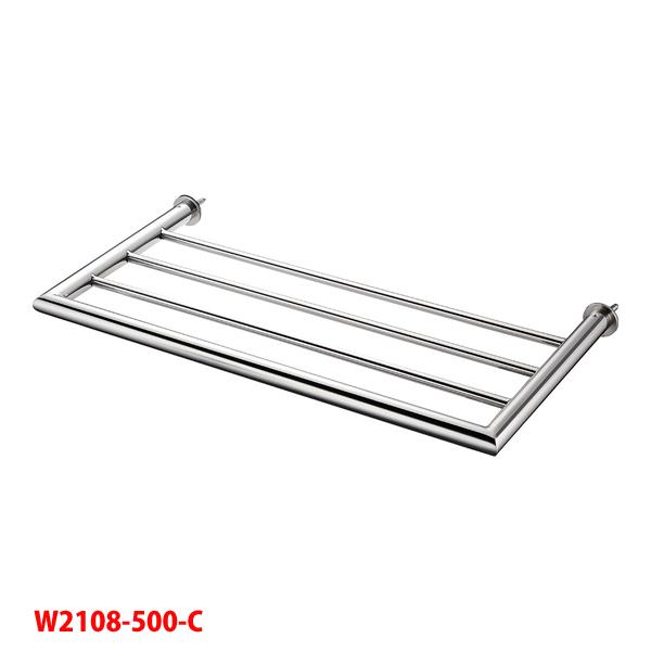 ●研磨仕上●品番の最後はパイプ長さL●ビス付●材質 ステンレス●ご注意：タオル掛に乗ったり、よりかかったりして無理な力を与えないでください。また、付属部品は指定位置に確実に取付てください。器具破損やケガをするおそれがあります。◆商品型番・三...