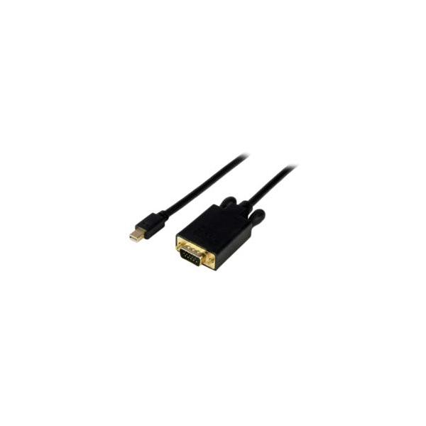 【Mini DisplayPort対応PC/MacをVGA対応モニタ / プロジェクターに接続(1.8m ブラック)】 検索キーワード: (【 安心メーカー無期限保証 】接続、変換、拡張、分離、切換えを行うIT、 A / Vプロフェッショナ...