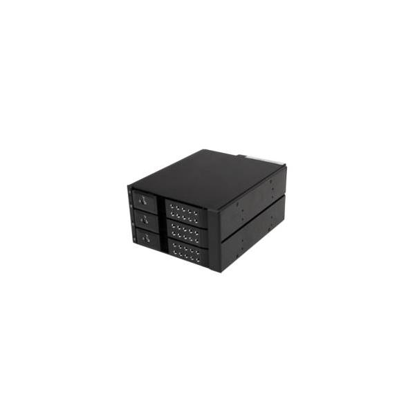 【3台の3.5インチ SATA/SASハードドライブを2つの5.25インチベイに接続・ホットスワップ】 検索キーワード: (【 安心メーカー無期限保証 】接続、変換、拡張、分離、切換えを行うIT、 A / Vプロフェッショナルのためのパーツ...