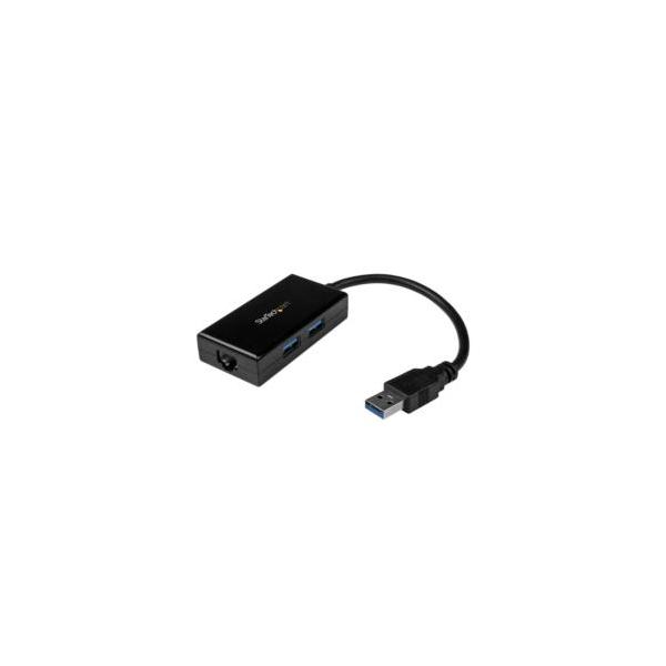 【Gigabit Ethernet接続機能とUSB 3.0ポート2基をUSB ポートを搭載したノートパソコン/タブレットに追加】 検索キーワード: (【 安心メーカー無期限保証 】接続、変換、拡張、分離、切換えを行うIT、 A / Vプロフ...
