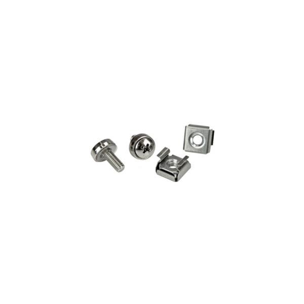 【ラックマウントハードウエアをしっかり固定する高品質キャビネット取り付け用ネジ&amp;ケージナット】 検索キーワード: (【 安心メーカー無期限保証 】接続、変換、拡張、分離、切換えを行うIT、 A / Vプロフェッショナルのためのパーツ...