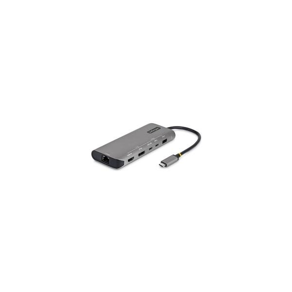 【ドライバー不要。USB-C/USB4接続で、2画面 4K 144Hz、140W PD、USBハブ、2.5G LAN機能をまとめて拡張。ノートPCへ給電も可能】 検索キーワード:ＳｔａｒＴｅｃｈ．ｃｏｍ インターフェイス|統合インターフェイ...