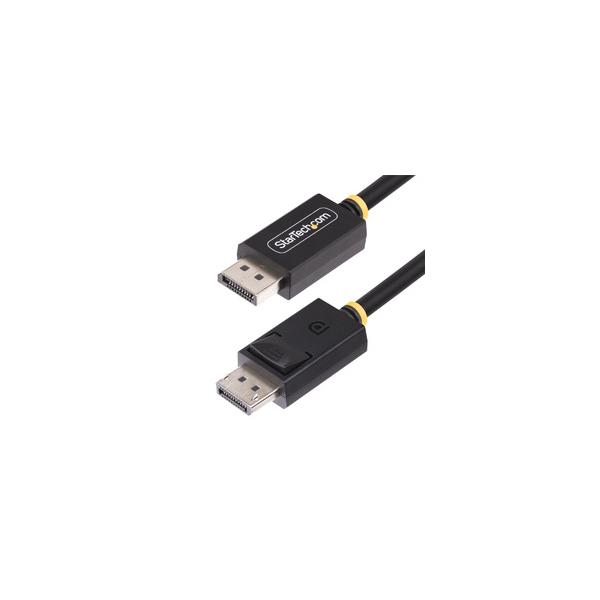 【1m、16K、8K60Hz、80Gbps、VESA対応。UHBR20対応のDisplayPort機器に接続することで、高いリフレッシュレートと8K60Hzの映像を実現】 検索キーワード:ＳｔａｒＴｅｃｈ．ｃｏｍ ケーブル|ディスプレイケー...