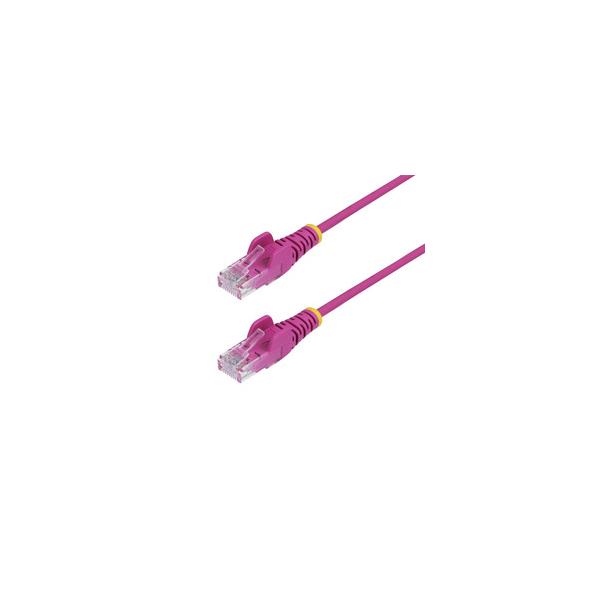 【スリムタイプ、2m、ピンク、スナッグレス、より線、100W PoE対応。高密度配線環境で柔軟性とエアフローを最大限発揮し、安定したギガビ…】 検索キーワード:ＳｔａｒＴｅｃｈ．ｃｏｍ ケーブル|ネットワークケーブル メーカー型番:N6PA...