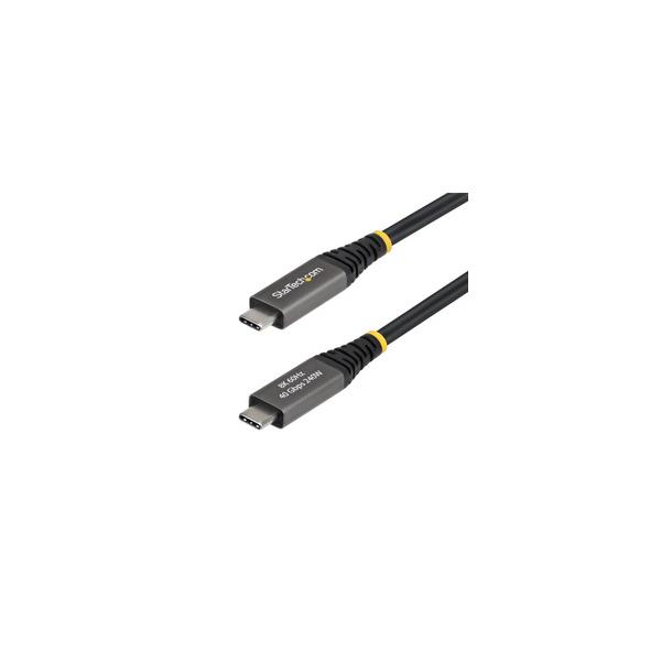 【240W 5A Power Delivery対応。アクティブUSB-Cケーブルで、最大2mの距離でも40GbpsのUSB4高速転送と8K映像出力を実現】 検索キーワード:ＳｔａｒＴｅｃｈ．ｃｏｍ ケーブル|USBケーブル メーカー型番:C...