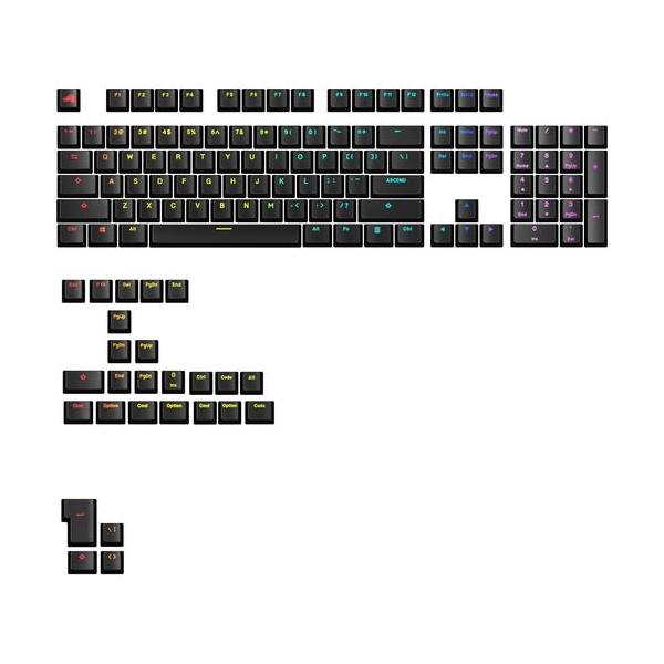 【GLO-KB-ACC-KC-GPBT-LIT-BLK-US】 検索キーワード:Glorious キーボード／マウス等|キーボード メーカー型番:0810069978567