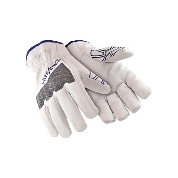 【クレスト革手袋をベースに手のひらインナーと甲部表面にSuperFabric[[(R)]]素材を使用し、最も危険性の高いエリアを保護します。】 検索キーワード:ヘックスアーマー 保護・手袋・ウエア２|一般手袋 メーカー型番:754087