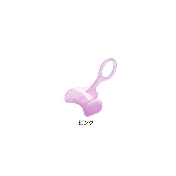 【口角開口器 ワイダー・チビ ピンク (1個) 口唇に合わせた形状で無理なく口角を広げます。清拭しにくい臼歯部の清掃・ブラッシング指導や検査に便利です。】 検索キーワード: 看護、介護用品 処置・手術 メス、ピンセット、鉗子類|アズワン 処...