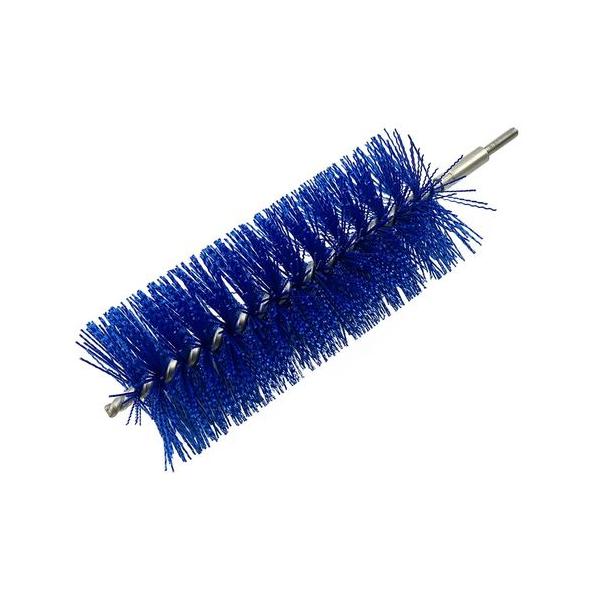 【外径（mm）：Φ50。色：青。材質：毛質／PBT（波線）、軸／SUS304。線径：Φ0.5mm。ブラシ重量：30g。耐熱温度：150℃。 。】 検索キーワード: 実験室設備 清掃用品 掃除用品|　 清掃用品|掃除用品 メーカー型番:BCP...