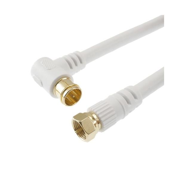 【断線にも強い5Cケーブルで安心・安定受信を】 検索キーワード:ホーリック|horic ケーブル|アンテナケーブル メーカー型番:AC70-597WH AC70597WH