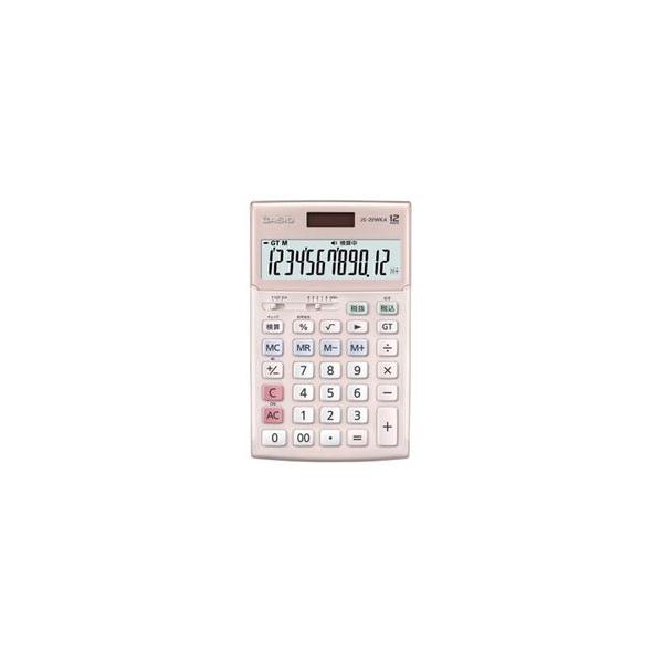 【実務電卓 検算】 検索キーワード:カシオ計算機（CASIO）|CASIO 情報家電・AV機器|　 メーカー型番:JS-20WKA-PK-N JS20WKAPKN