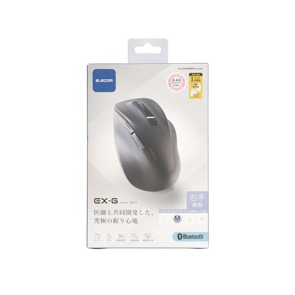 【エレコム株式会社。マウス/EX-G/2023年モデル/右手専用/Mサイズ/Bluetooth/5ボタン/抗菌仕様/静音設計/ブラック】 検索キーワード:エレコム|ELECOM キーボード／マウス等|マウス メーカー型番:M-XGM30BB...