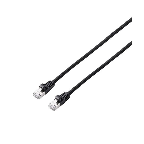 【高速光通信に最適な40ギガビットイーサネット(40GBASE-T)の高耐久Cat8 LANケーブルです。Cat6と比べて8倍である2000MHzまでの高周波帯域に対応。ノイズ干渉にも強く、高速で安定し】 検索キーワード:エレコム|ELEC...