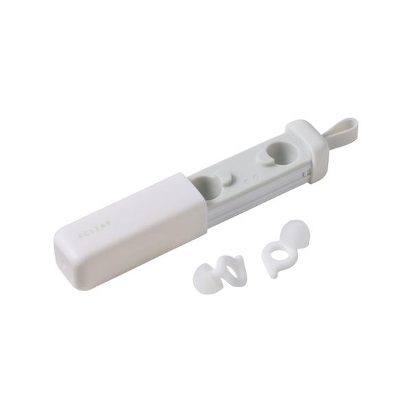 【カラー：ホワイト ■外形寸法：耳栓本体(片耳/イヤーチップ付き):W約25mm×D約17mm×H約15.5mm、収納ケース(持ち手含まず):W約72mm×D約23mm×H約23mm ■】 検索キーワード:エレコム|ELECOM 健康器具|...