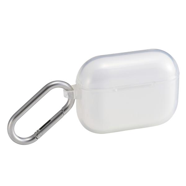 【対応機種：AirPods Pro 3 ■セット内容：ケース本体×1、カラビナ×1 ■材質：ケース本体:TPU(熱可塑性ポリウレタン)、カラビナ:亜鉛合金 ■カラー：クリア ■】 検索キーワード:エレコム|ELECOM モバイルアクセサリー...