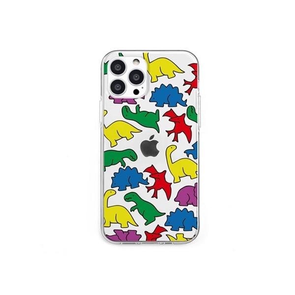 【カラフルなジュラシックワールド】 検索キーワード:ＤＰＡＲＫＳ モバイルアクセサリー（ケース／カバー）|　 スマホケース iPhone13 メーカー型番:DS21206i13P