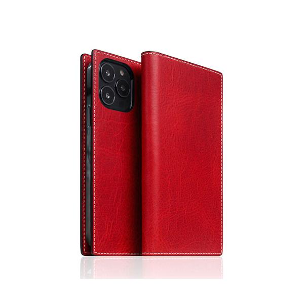 【イタリアンフルベジタブルタンニングレザー/独特の濃淡カラーが個性的】 検索キーワード:ＳＬＧ　Ｄｅｓｉｇｎ モバイルアクセサリー（ケース／カバー）|　 スマホケース iPhone13 メーカー型番:SD22136i13PMRD