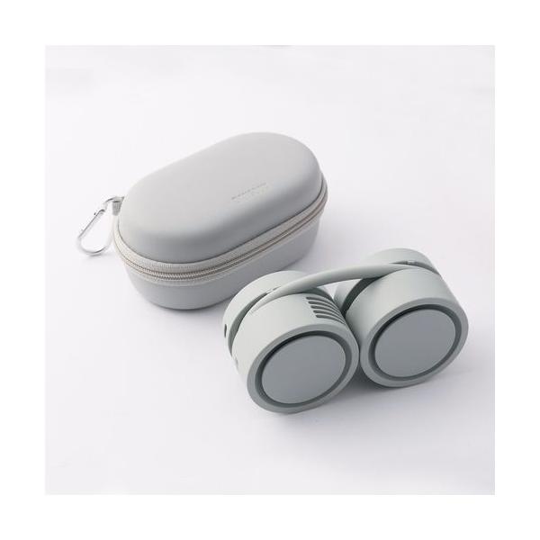 【ネックバンドファン Rollingは、くるっと巻いてコンパクトに収納可能な首かけ扇風機です。両手を自由に使える便利なハンズフリー式の羽根なしタイプ】 検索キーワード:ＤＡＮＳＯＯＮ 空調／季節家電|扇風機 メーカー型番:DSN23088GR