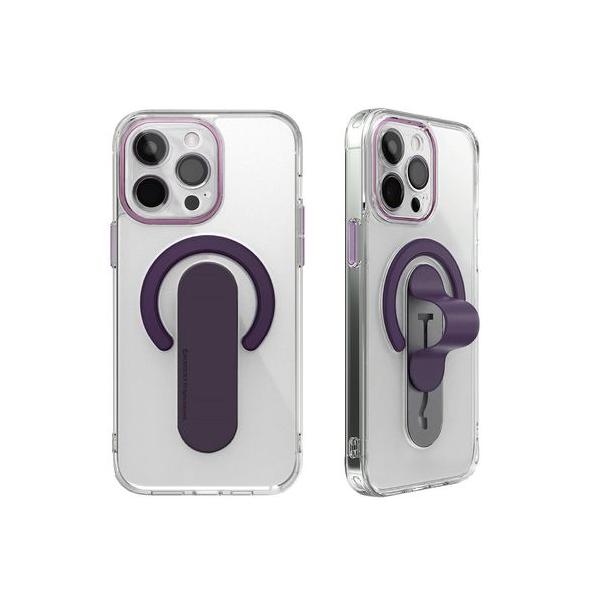 【MOMO STICK「Mag Grip レンズガード一体型クリアケース」は特許取得のグリップとカメラレンズカードが取り付けられたiPhoneケースです。】 検索キーワード:MOMO STICK モバイルアクセサリー（ケース／カバー）|　 ...