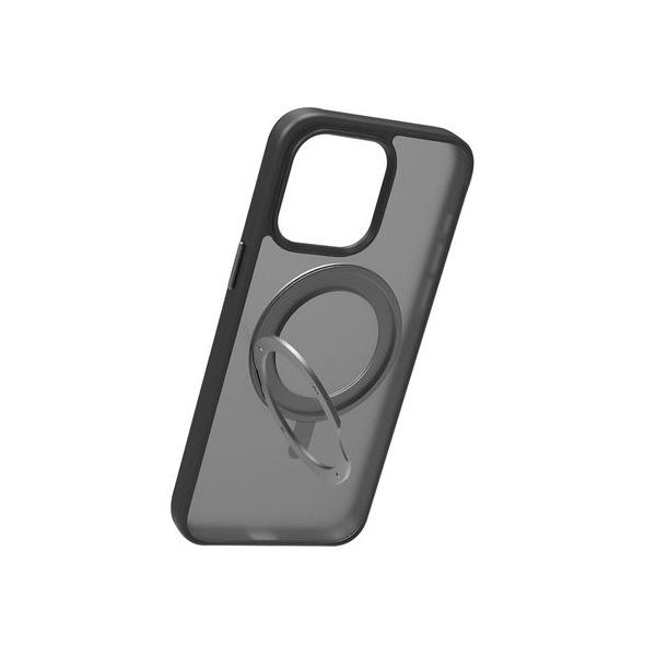 【MOMAX ROLLER MagSafe対応360°リングスタンドケース for iPhone 15 Pro ブラック】 検索キーワード:ＭＯＭＡＸ モバイルアクセサリー（ケース／カバー）|　 スマホケース iPhone15 メーカー型番...