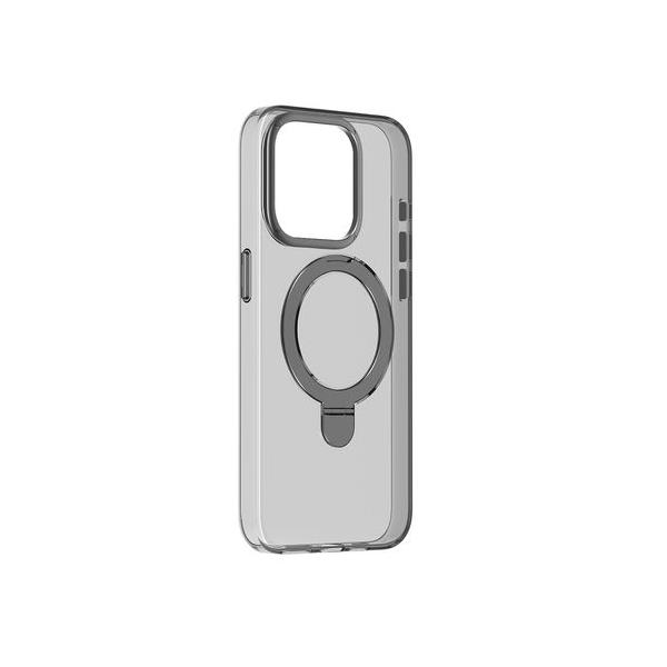 【MOMAX FLIP MagSafe対応リングスタンドケース for iPhone 15 Pro クリアブラック】 検索キーワード:ＭＯＭＡＸ モバイルアクセサリー（ケース／カバー）|　 スマホケース iPhone15 メーカー型番:MM...
