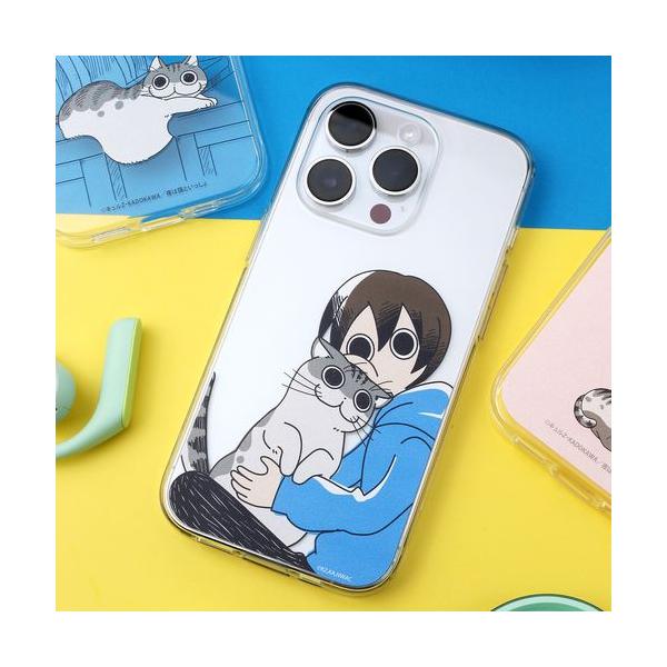 【柔軟なクリア素材に愛らしいキャラクターのキュルガたちが描かれたiPhone用ケース。アニメ「夜は猫といっしょ」の公式ライセンス品】 検索キーワード:ａｂｂｉ モバイルアクセサリー（ケース／カバー）|　 スマホケース iPhone14 メー...