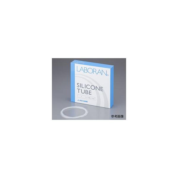 【ラボラン(R)シリコンチューブ 6×8 1巻(11m) (1巻) -60〜+200℃におよぶ温度範囲で弾性体としての性質を保持し、オゾン・湿度・電気絶縁・熱水・薬品に対して優れた耐性を示します。】 検索キーワード: 研究・計測・科学 汎用...