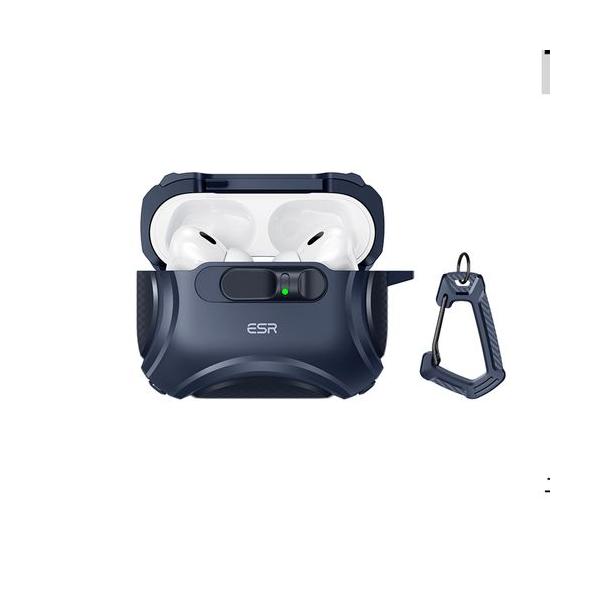 【ESRの「Cyber MagSafe対応フリックロックケース」は強力マグネットとラッチ機構でAirPodsをしっかりロックし、落下時の飛び出しを防止。スライダー操作で片手でもスムーズに開閉でき、Mag】 検索キーワード:ＥＳＲ モバイルア...