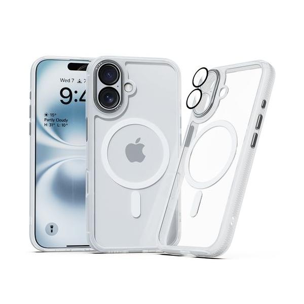 【レンズガード一体型MagSafe対応クリアケース for iPhone 17 スモーキークリア】 検索キーワード:ｍｉａｋ モバイルアクセサリー（ケース／カバー）|　 スマホケース メーカー型番:MA28086i17