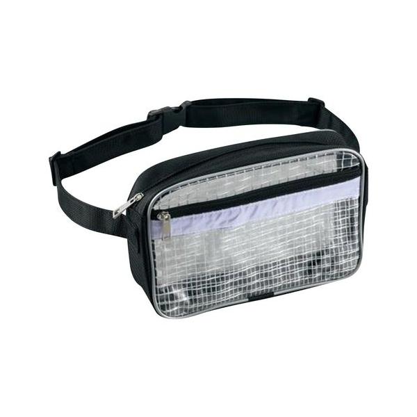 【アズピュアPVCクリアバッグ ウエストポーチ (1個) 中身の確認が容易なため、工場内・作業現場へ不審物の持ち込みを防止します。ベルト部分は長さ調整が可能です。】 検索キーワード: 研究・計測・科学 半導体関連機器 無塵対策商品 クリーン...