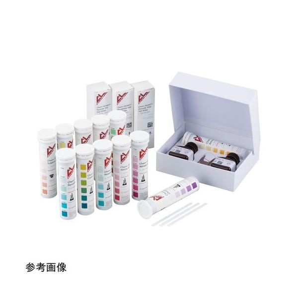 【CHEM-QUANT試験紙（測定項目：塩素）100枚入 (1本(100枚入り))】 検索キーワード:　 分離・分析ロシ|分離・分析用品（フィルター・濾紙・膜） メーカー型番:4-4397-01 4439701