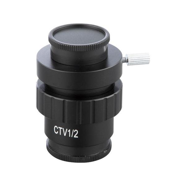 【ズーム実体顕微鏡（LED照明付き）用Cマウントアダプター (1個) Cマウントアダプター。 。】 検索キーワード:　 光学・オペクト製品１|顕微鏡 メーカー型番:1-1925-11 1192511