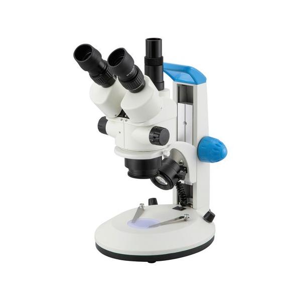 【実体顕微鏡（LED照明）三眼 (1個) ズーム機能付きです。分光式で、目視しながら撮影ができます。分光式ですが、5WのLEDで光量が多いです。】 検索キーワード:　 光学・オペクト製品１|顕微鏡 メーカー型番:4-4778-02 4477802