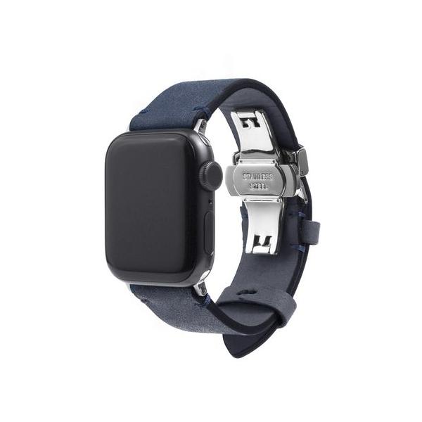 【MARGOTイタリアンレザーバンド for Apple Watch 49/46/45/44mm ネイビー】 検索キーワード:abbi SIGNATURE モバイルアクセサリー（ケース／カバー）|　 スマホケース メーカー型番:ABS276...