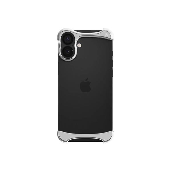 【Pulse for iPhone 16 アルミ・ミラーシルバー】 検索キーワード:ARC モバイルアクセサリー（ケース／カバー）|　 スマホケース iPhone16 メーカー型番:AC27923i16
