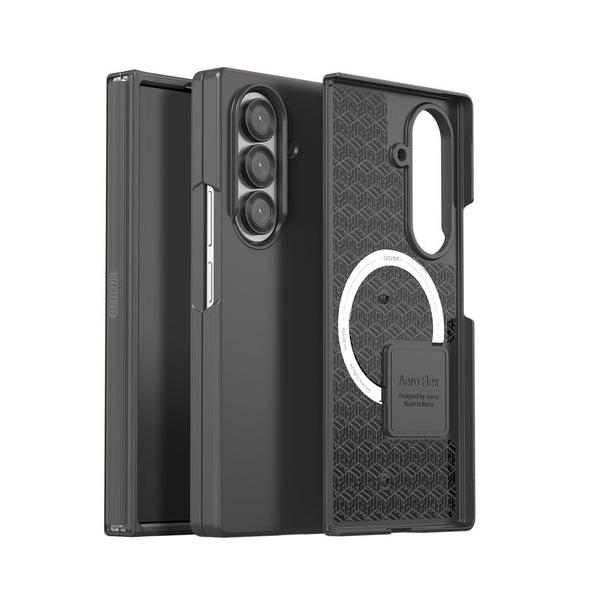 【Aero Flex M for Galaxy Z Fold7 ブラック】 検索キーワード:ａｒａｒｅｅ モバイルアクセサリー（ケース／カバー）|　 スマホケース メーカー型番:AR27933GZFD7