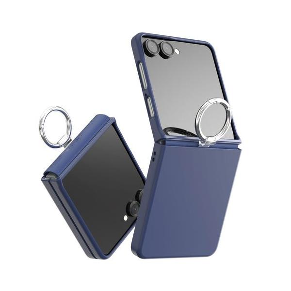 【Aero Flex R for Galaxy Z Flip7 ネイビー】 検索キーワード:ａｒａｒｅｅ モバイルアクセサリー（ケース／カバー）|　 スマホケース メーカー型番:AR27953GZFP7