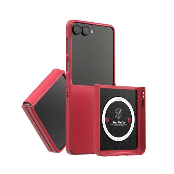 【Aero Flex M for Galaxy Z Flip7 ピンク】 検索キーワード:ａｒａｒｅｅ モバイルアクセサリー（ケース／カバー）|　 スマホケース メーカー型番:AR27956GZFP7