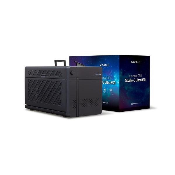 【850W ATX 3.1電源ユニット内蔵・Thunderbolt 5接続の外付けGPUボックス】 検索キーワード:ＳＰＡＲＫＬＥ　ＣＯＭＰＵＴＥＲ グラフィックインターフェイス|グラフィックインターフェイス メーカー型番:TBX-850F...