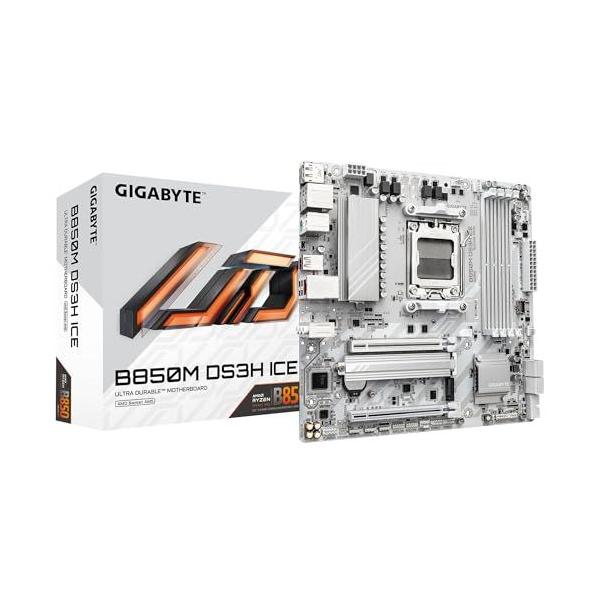 【GIGABYTE B850M DS3H ICE】 検索キーワード:GIGABYTE|ギガバイト パーツ|マザーボード メーカー型番:B850M DS3H ICE