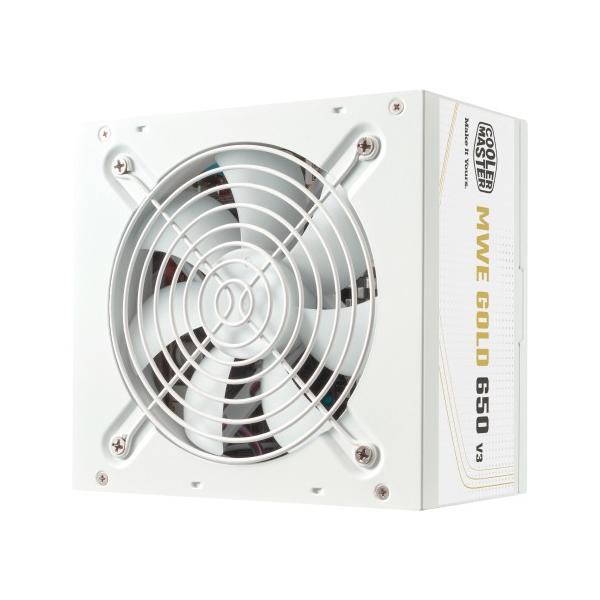 【ATX 3.1準拠・80PLUS GOLD認証 「MWE Gold」非モジュラー電源ユニット 650W・ホワイトカラーモデル】 検索キーワード:Ｃｏｏｌｅｒ　Ｍａｓｔｅｒ パーツ|電源ユニット メーカー型番:MPE-6502-ACAAG-...