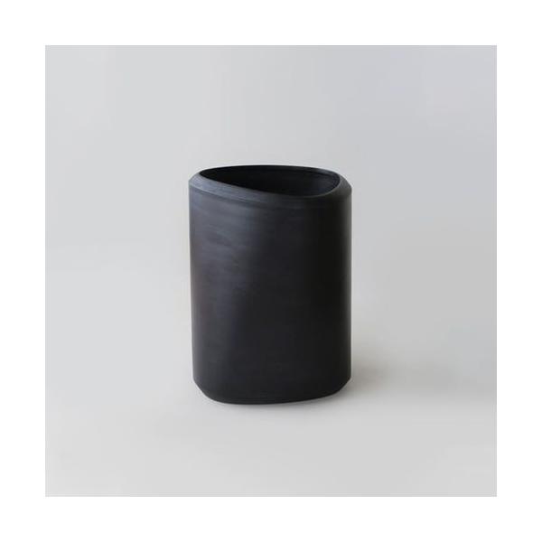 【インテリア ダストボックス　ｔｗｉｓｔ　II　Ｓ（△） ブラック 205×205×H240   】 検索キーワード:BUNACO|ブナコ 家庭用インテリア／雑貨|　 メーカー型番:IB-D9152 IBD9152