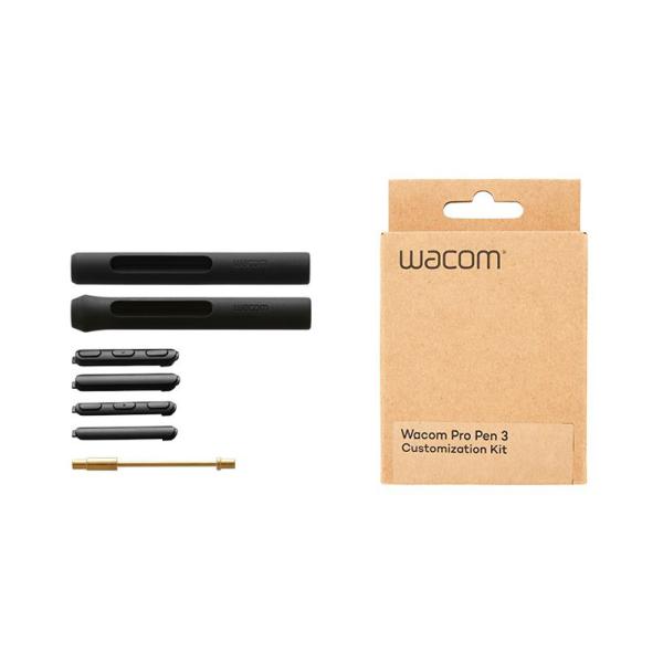 【Wacom Pro Pen 3をカスタマイズできるペンパーツのキット。グリップの太さ、サイドスイッチ有り/無し、ペンの重心のカスタマイズが可能…】 検索キーワード:ワコム|Wacom キーボード／マウス等|タブレット メーカー型番:ACK...