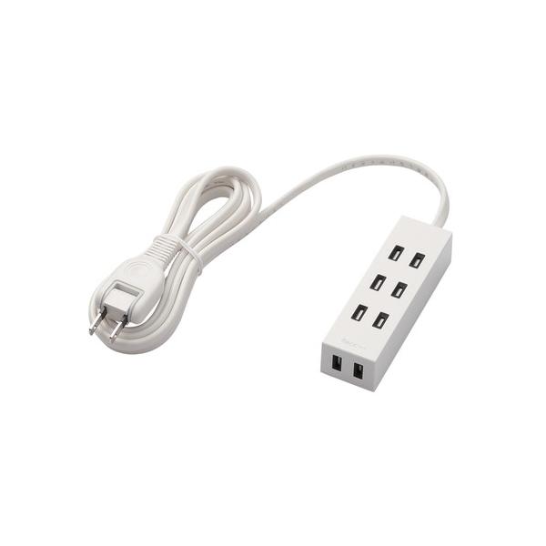 【デスクの上で冴えわたる洗練されたデザイン。】 検索キーワード: デスクの上で冴えわたる洗練されたデザイン。 TNFL012420WH|エレコム|ELECOM ファシリティ関連|電源タップ メーカー型番:T-NFL01-2420WH TNF...