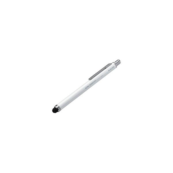 【軽いタッチで超反応!ペン先に高密度ファイバーチップを採用し、超感度を実現したスマートフォン用タッチペン。】 検索キーワード: 軽いタッチで超反応!ペン先に高密度ファイバーチップを採用し、超感度を実現したスマートフォン用タッチペン。|エレコ...