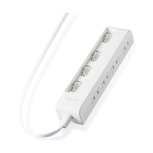 検索キーワード: TE5C2430WH|エレコム|ELECOM ファシリティ関連|電源タップ メーカー型番:T-E5C-2430WH TE5C2430WH