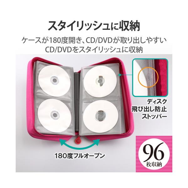 検索キーワード: [対応機種]CD/DVD CCDH96PN|エレコム|ELECOM アクセサリー|メディアケース メーカー型番:CCD-H96PN CCDH96PN