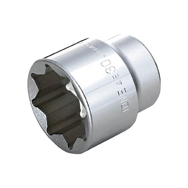 【四角ボルト・ナット用のソケットです。】 検索キーワード:TONE 工具類|工具、道具 メーカー型番:4E-19 4E19