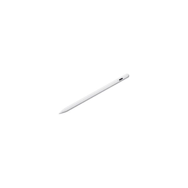 【Apple iPad&amp;汎用モード切り替え可能なハイブリッド充電式極細タッチペン。ホワイト。】 検索キーワード:サンワサプライ|SANWA SUPPLY モバイルアクセサリー|スタイラス（モバイル） メーカー型番:PDA-PEN58...