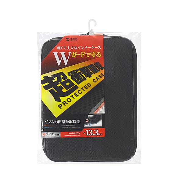 【3D立体メッシュと低反発ウレタンクッションで強力ガード。】 検索キーワード: 3D立体メッシュと低反発ウレタンクッションで強力ガード。 INSG13BK|サンワサプライ|SANWA SUPPLY アクセサリー|　 メーカー型番:IN-SG...